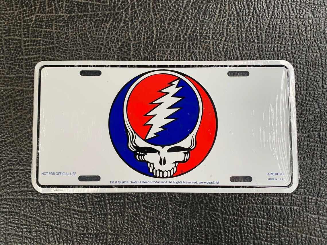 Grateful Dead Stealie License Plate DEAD HEAD License Plate - Etsy