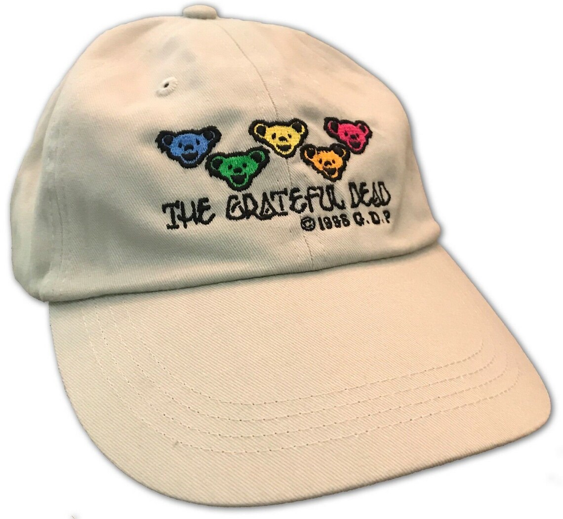Grateful Dead Dancing Bears Hat - Dead Bears Hat - Dead Head Hat ...