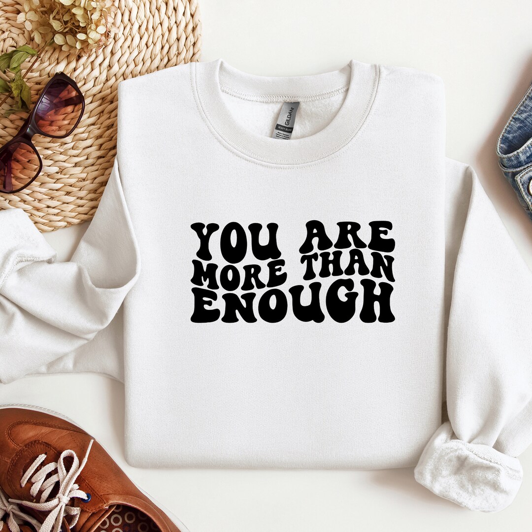 You Are More Than Enough Svg, Png, Pdf, Inspirational Png Svg ...