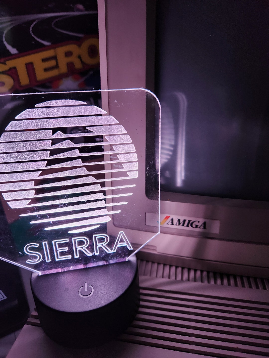 Sierra Games Led Puck Light ( Show It Off) Amiga / Pc Software - Etsy