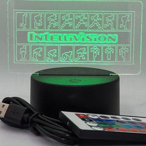 Intellivision Led Lamp/ Nightlight ( Show It Off) - Etsy