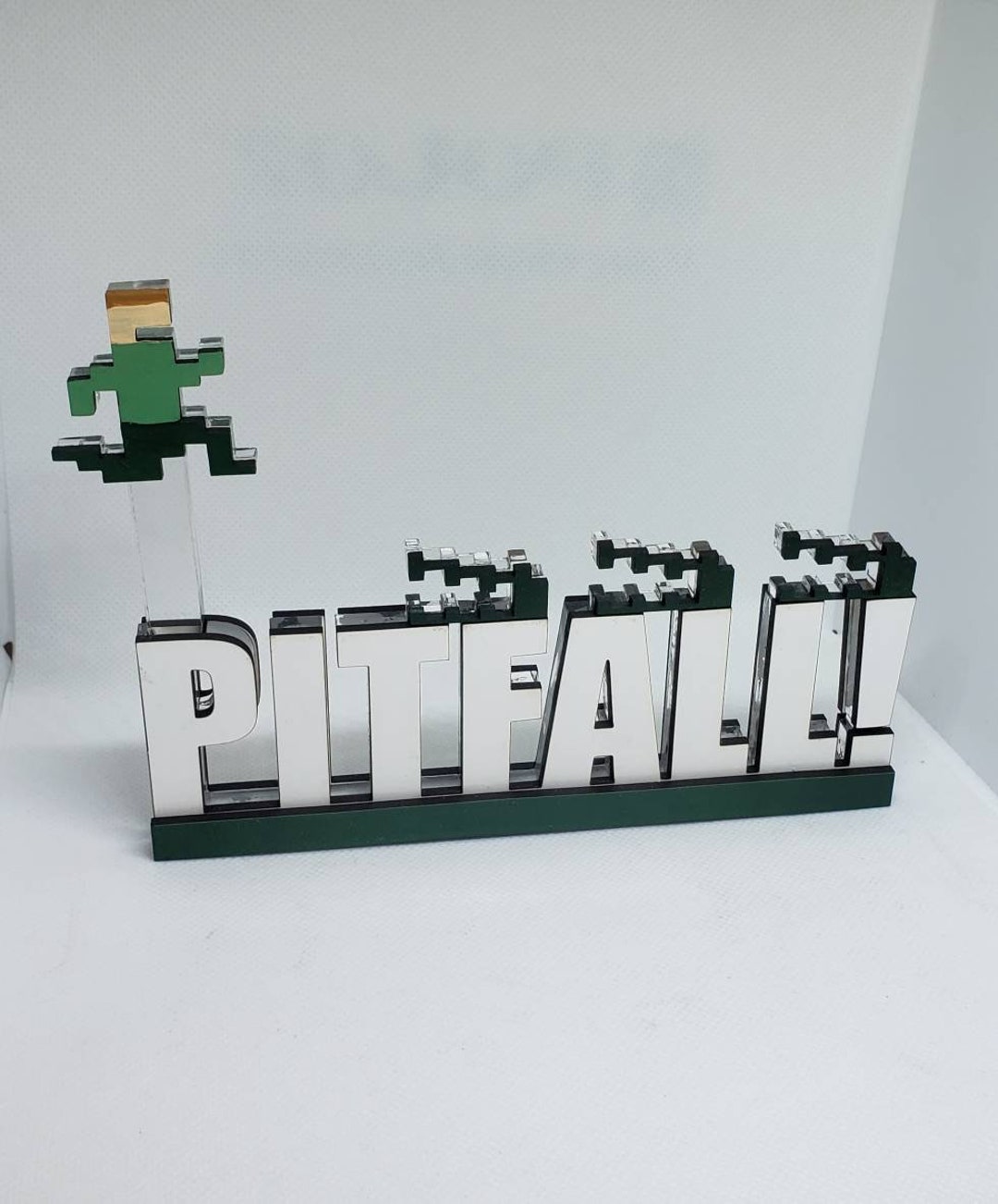 Pitfall Harry and Alligator display Atari 2600 shelf decor Atari show ...