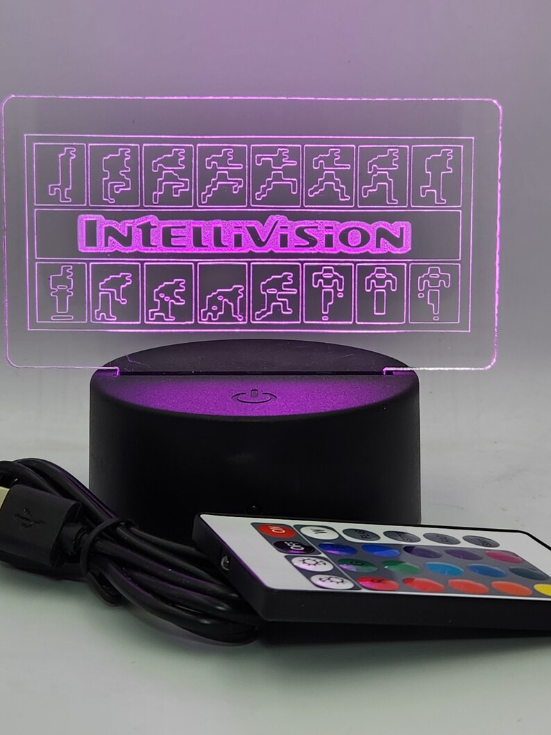 Intellivision Led Lamp/ Nightlight ( Show It Off) - Etsy