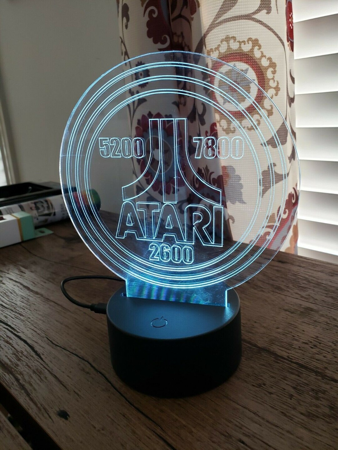 Atari 2600 5200 7800 Lighted LED Sign Lamp Display With Remote (show It ...