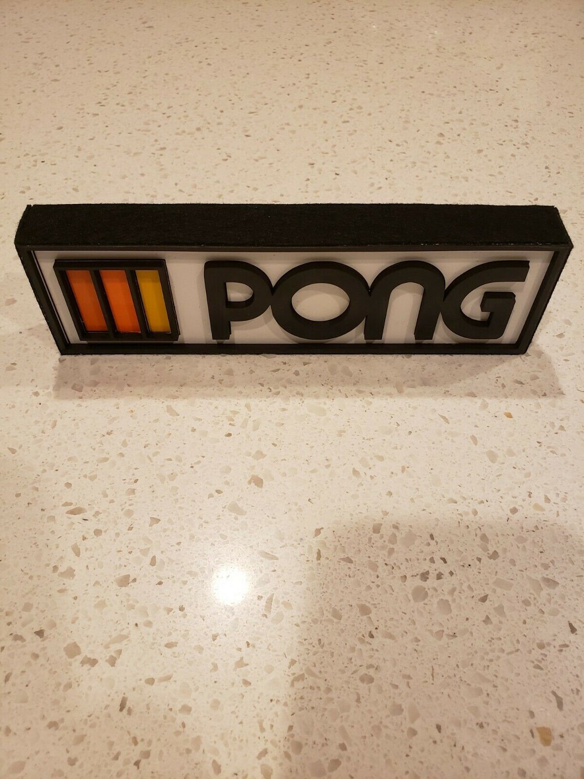 Pong Atari Logo Display Perfect for the Gameroom or Shelf | Etsy