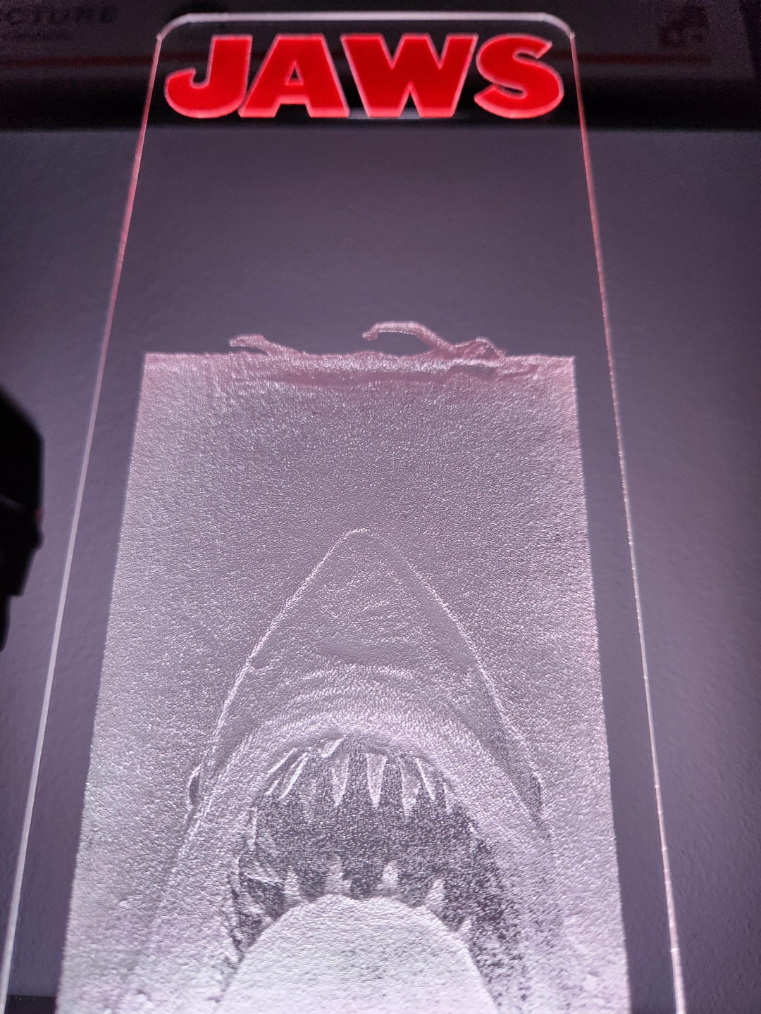 Jaws Shark Horror Led Lamp - Etsy