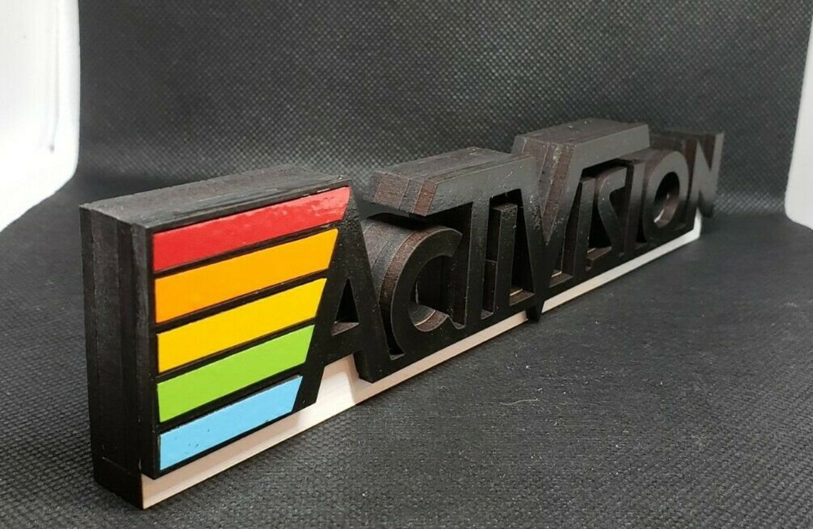 Activision Logo ataridisplay Sign Perfect for the Gameroom - Etsy