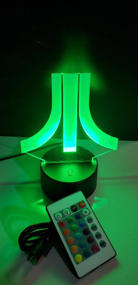 Atari Fuji Led Lamp/ Nightlight Show It Off - Etsy