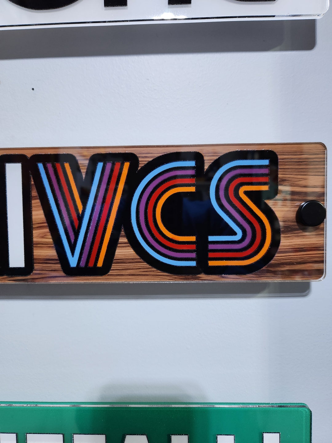 Atari 2600 Vcs Sign Free Shipping Size 18x4x1 - Etsy