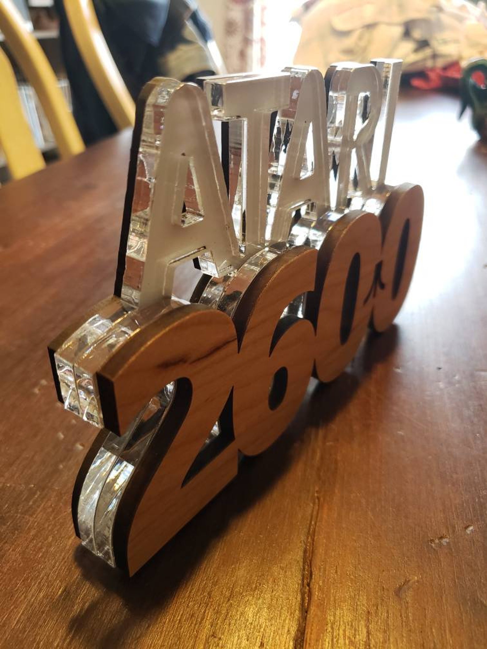 ATARI 2600 Shelf Display Made With Thick Clear Acrylic and a - Etsy