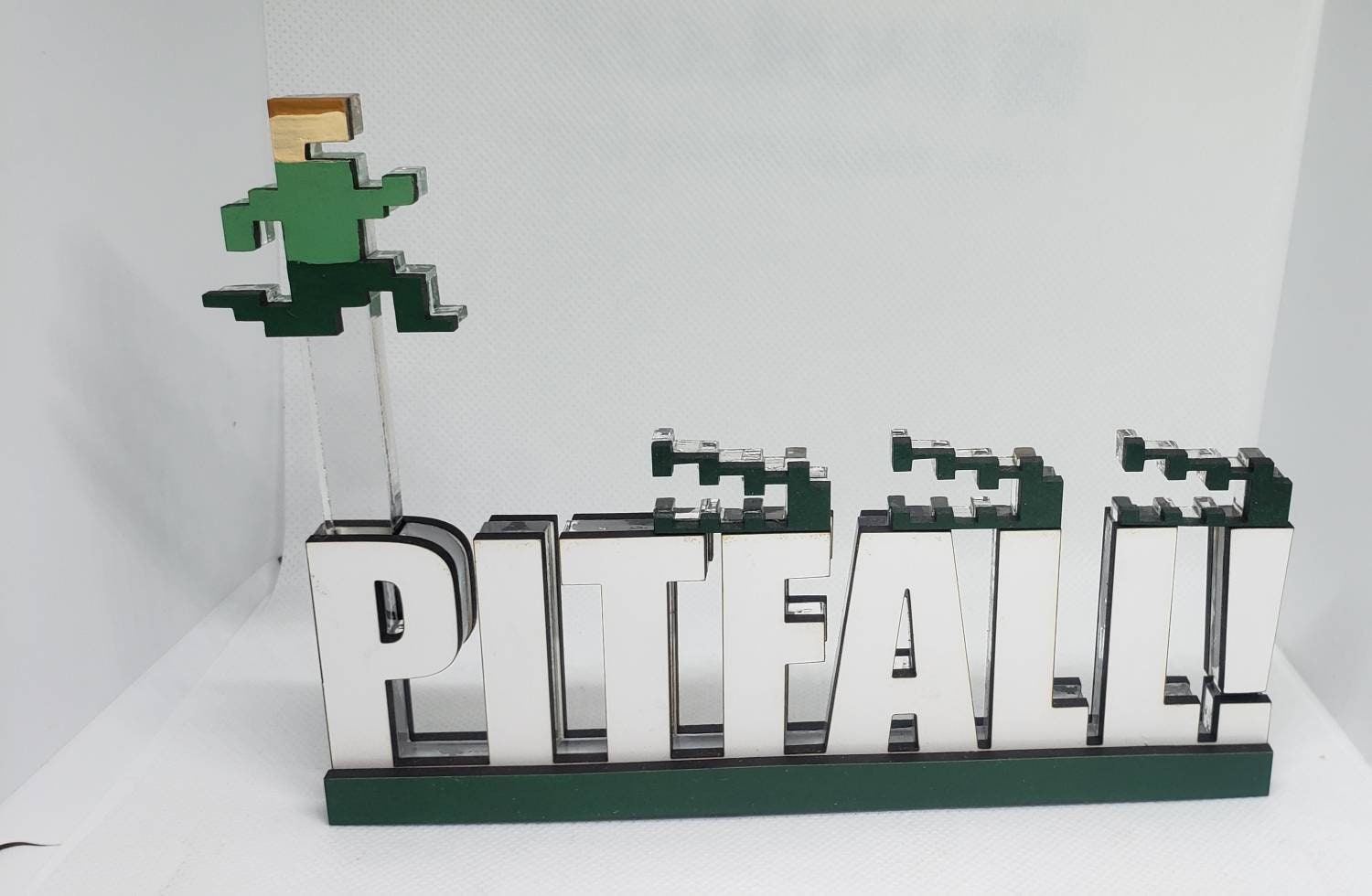 Pitfall Harry and Alligator display Atari 2600 shelf decor | Etsy