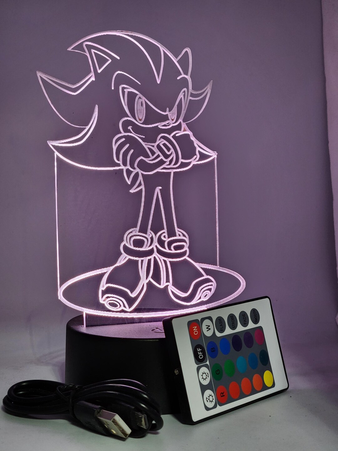 Shadow the Hedgehog Puck Light Show It Off Will Display 8 Different ...