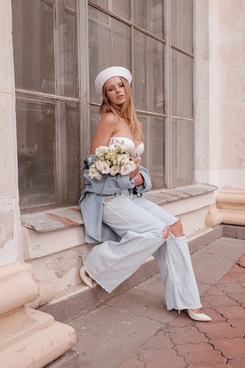 White Corset With Satin Cups Sexy Lingerie Casual Corset - Etsy