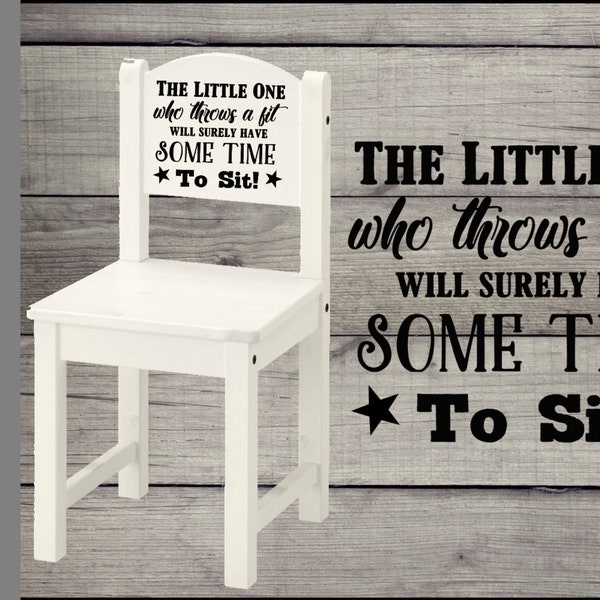 Time Out Chair - Etsy