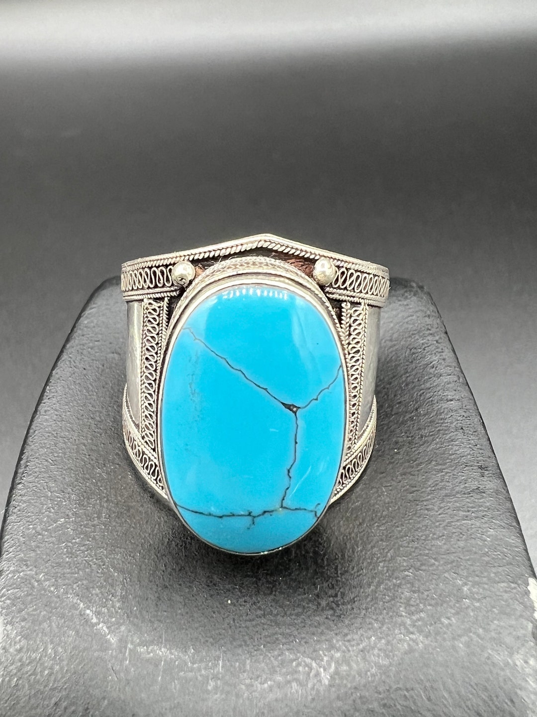 Silver Turquoise Handmade Ring is From Our Special Collection. Ring ...