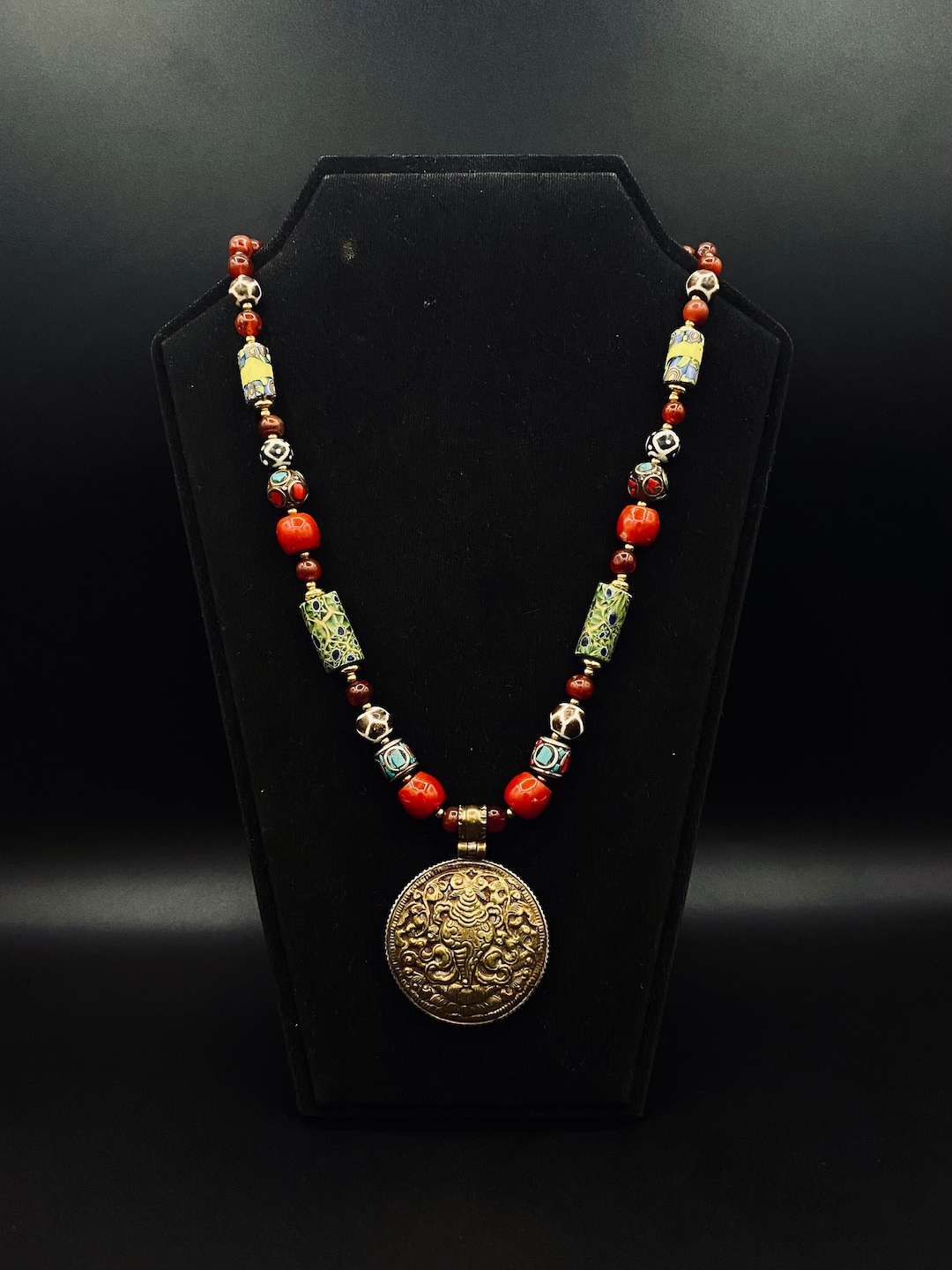 Beautiful Tibetan Beads and Pyu Beads Rare Necklace - Etsy