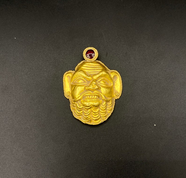Rare Old Ancient 18K Genuine Solid Gold Pendent From Afghanistan - Etsy