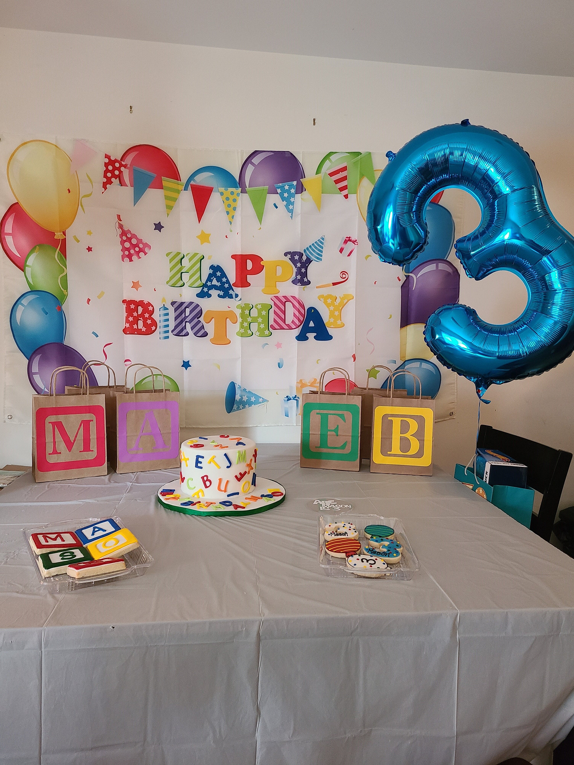 Abc Birthday Party, Matching Birthday Shirts, ABC Shirt, ABC Goodie ...
