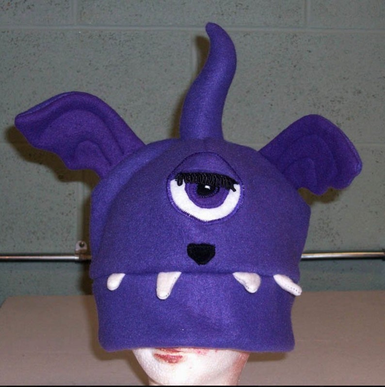 Fleece Character Hats - Etsy