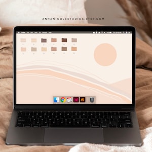 Warm Neutral Desktop Icons, Desktop, Mac Desktop Icons, Windows Desktop ...
