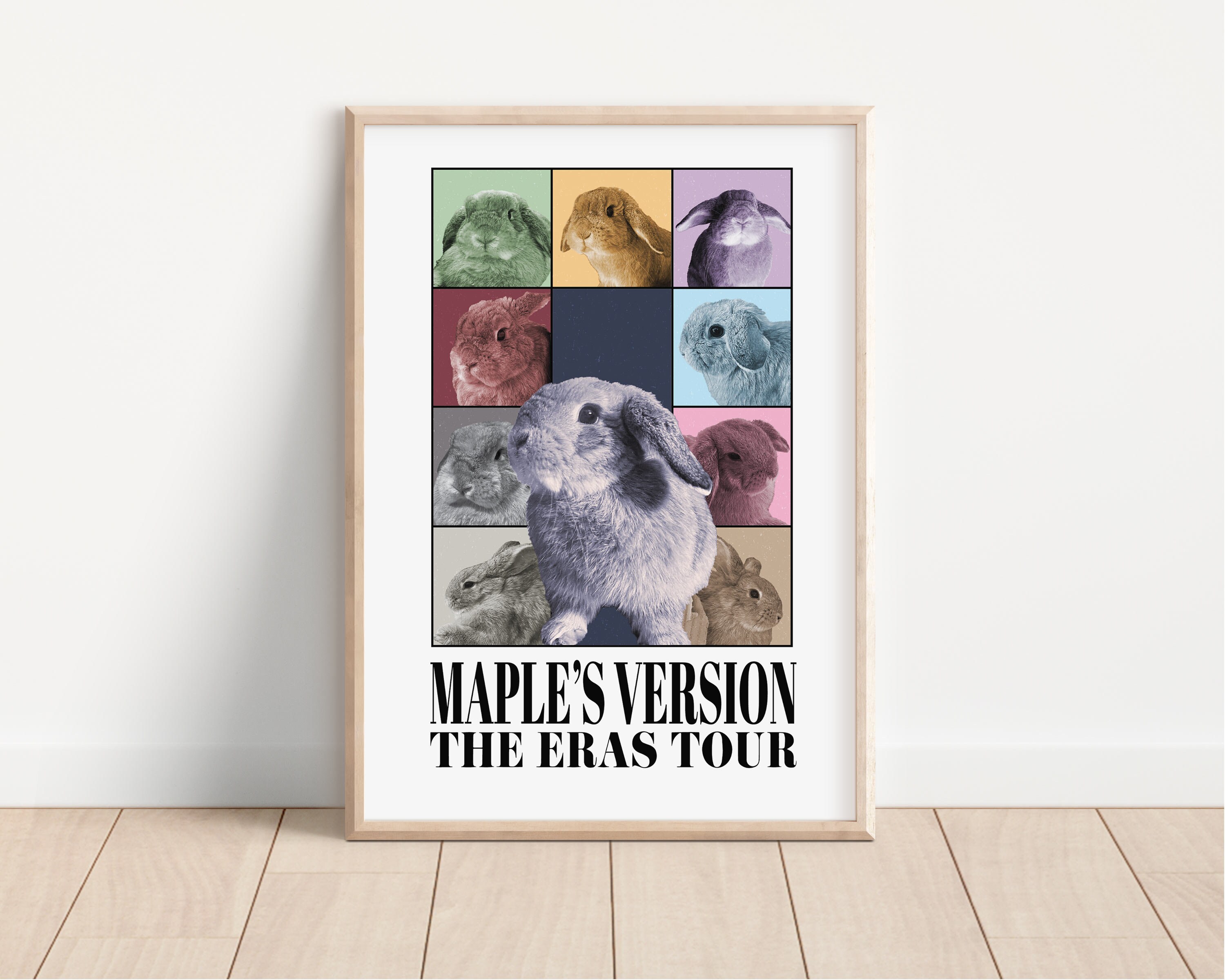 Custom Order Eras Tour Poster | Personalized Pet Eras Poster sold by ...