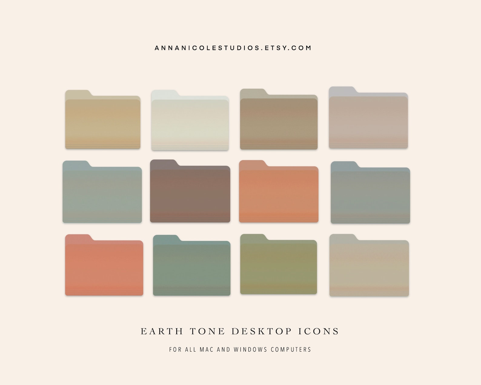 Earth Tone Desktop Icons, Desktop, Mac Desktop Icons, Windows Desktop ...