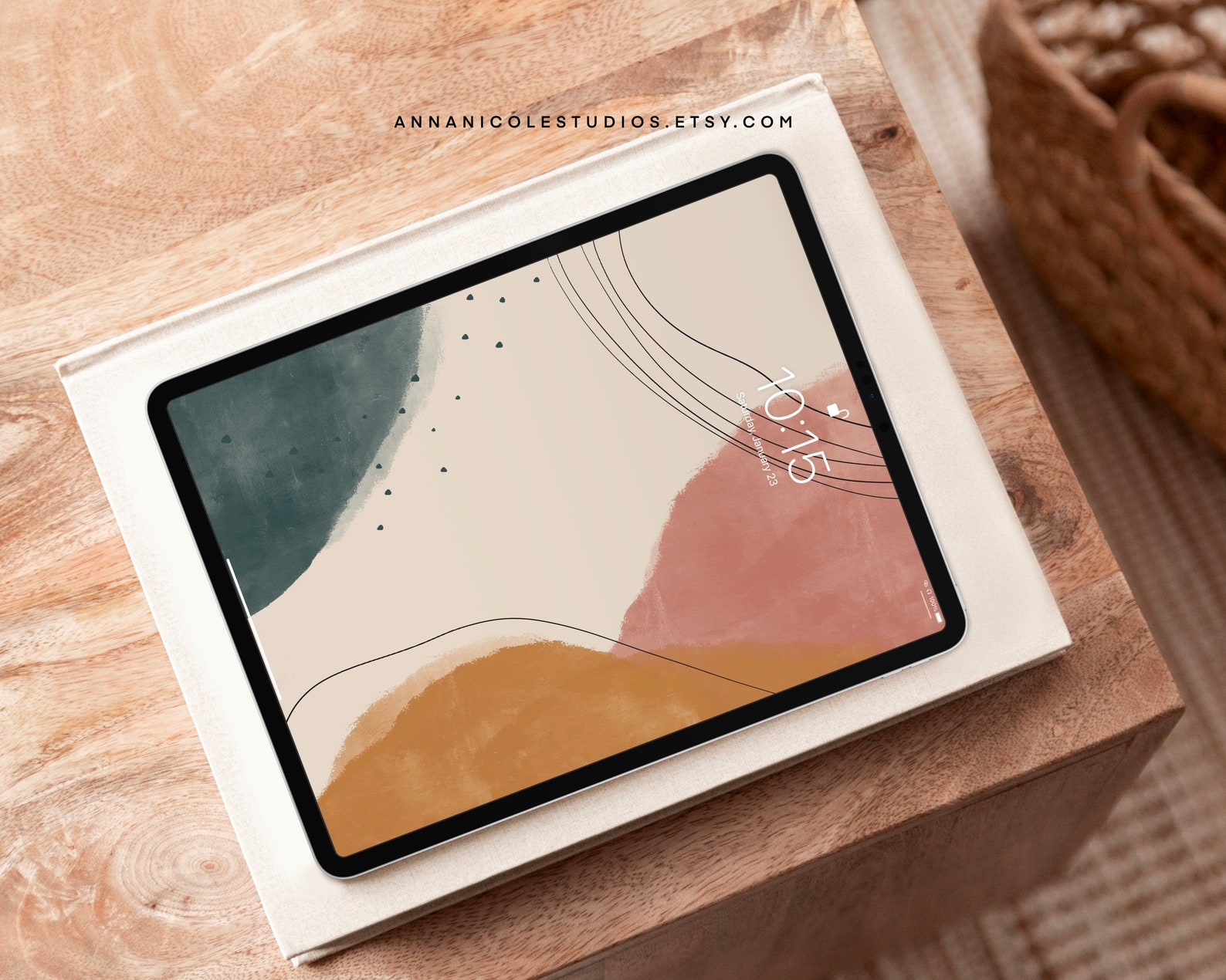 Boho Abstract Ipad Wallpaper - Etsy