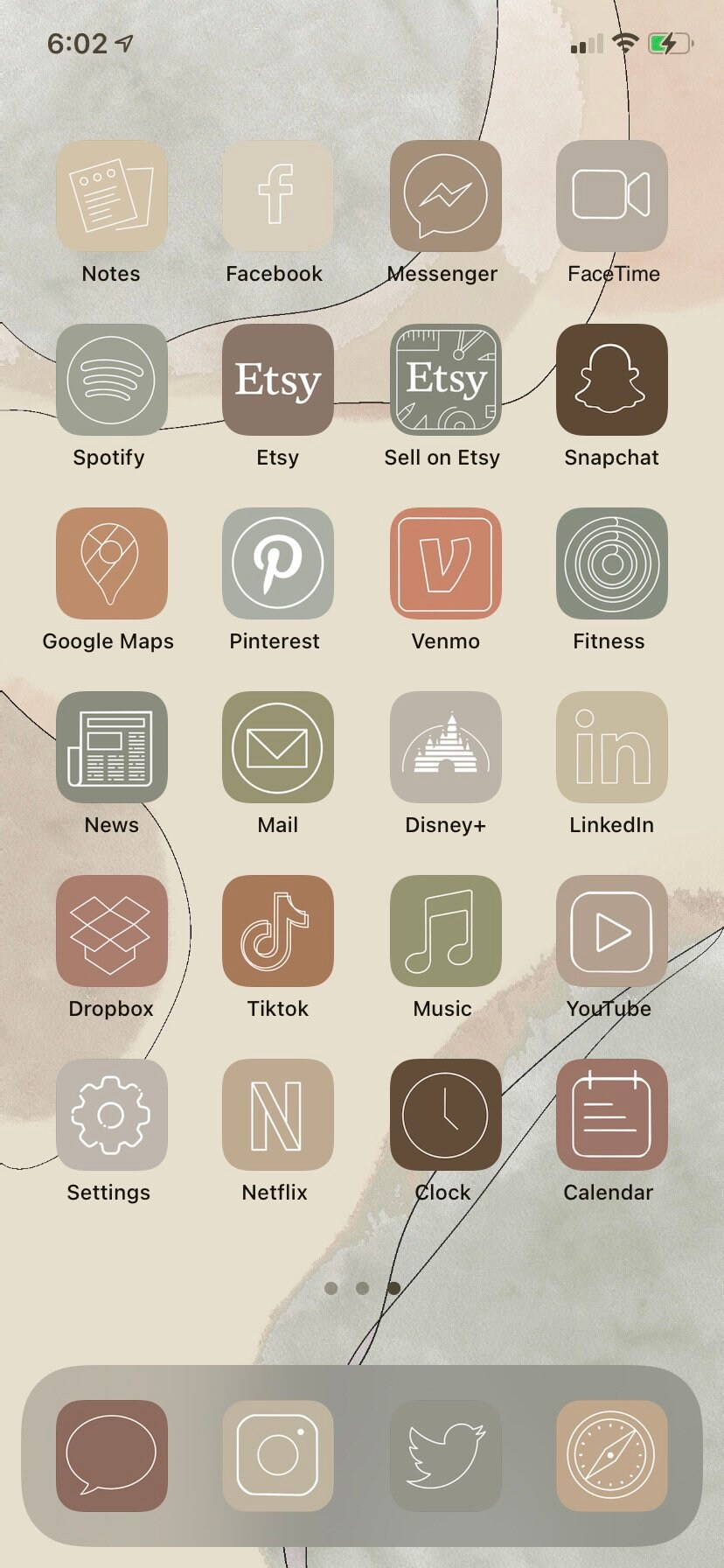 Customizable Aesthetic Iphone Ios14 App Package 32 App Pack | Etsy