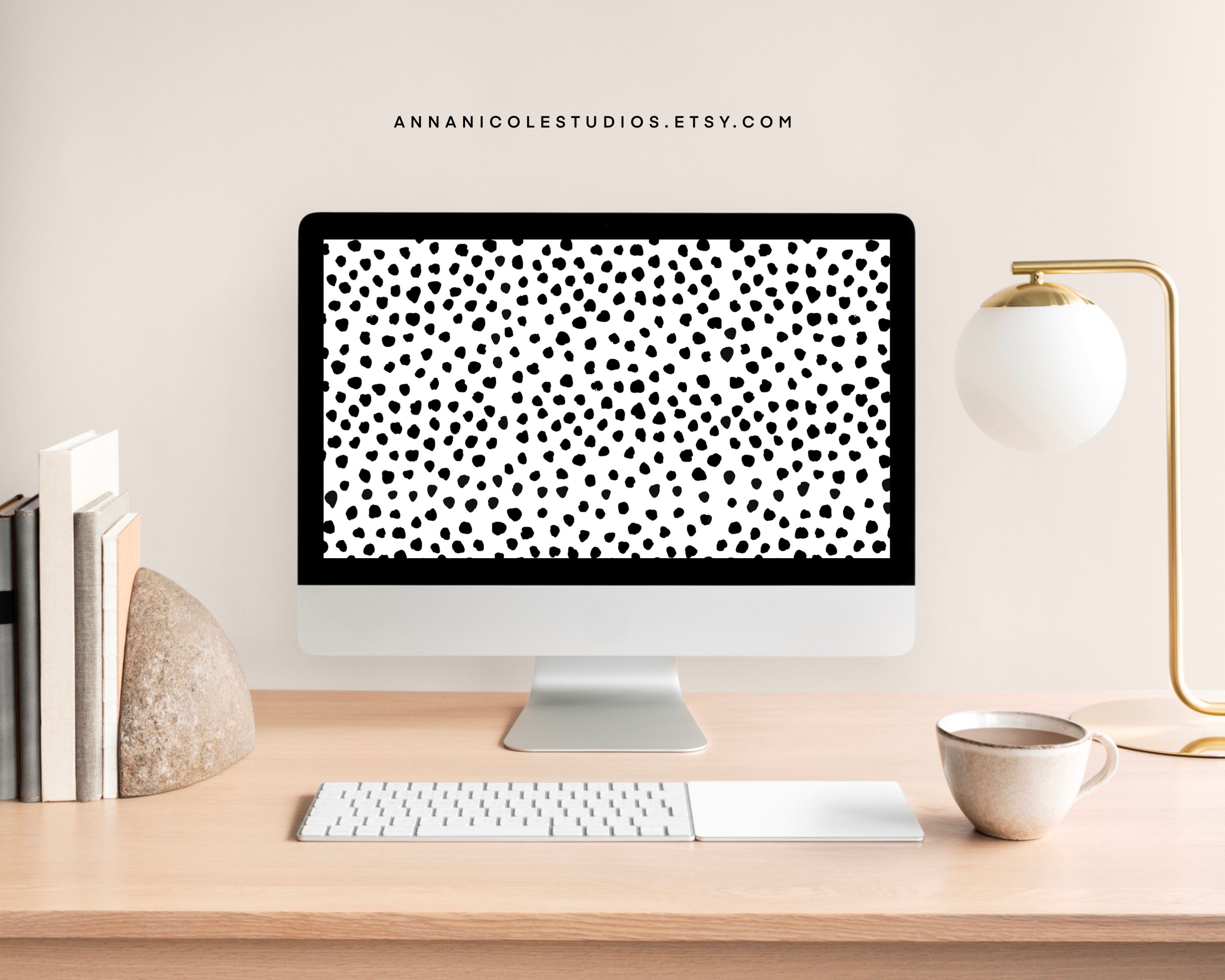 Modern Graphic Desktop Wallpaper - Etsy Australia