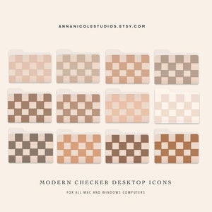 Modern Checker Desktop Icons, Desktop, Mac Desktop Icons, Windows ...
