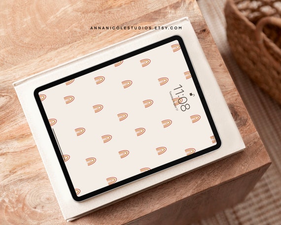 Boho Rainbow iPad Wallpaper | Etsy