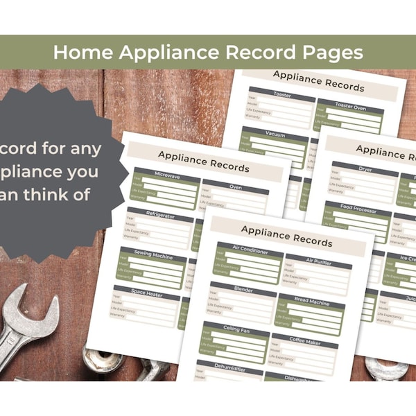 Home Management Binder - Etsy