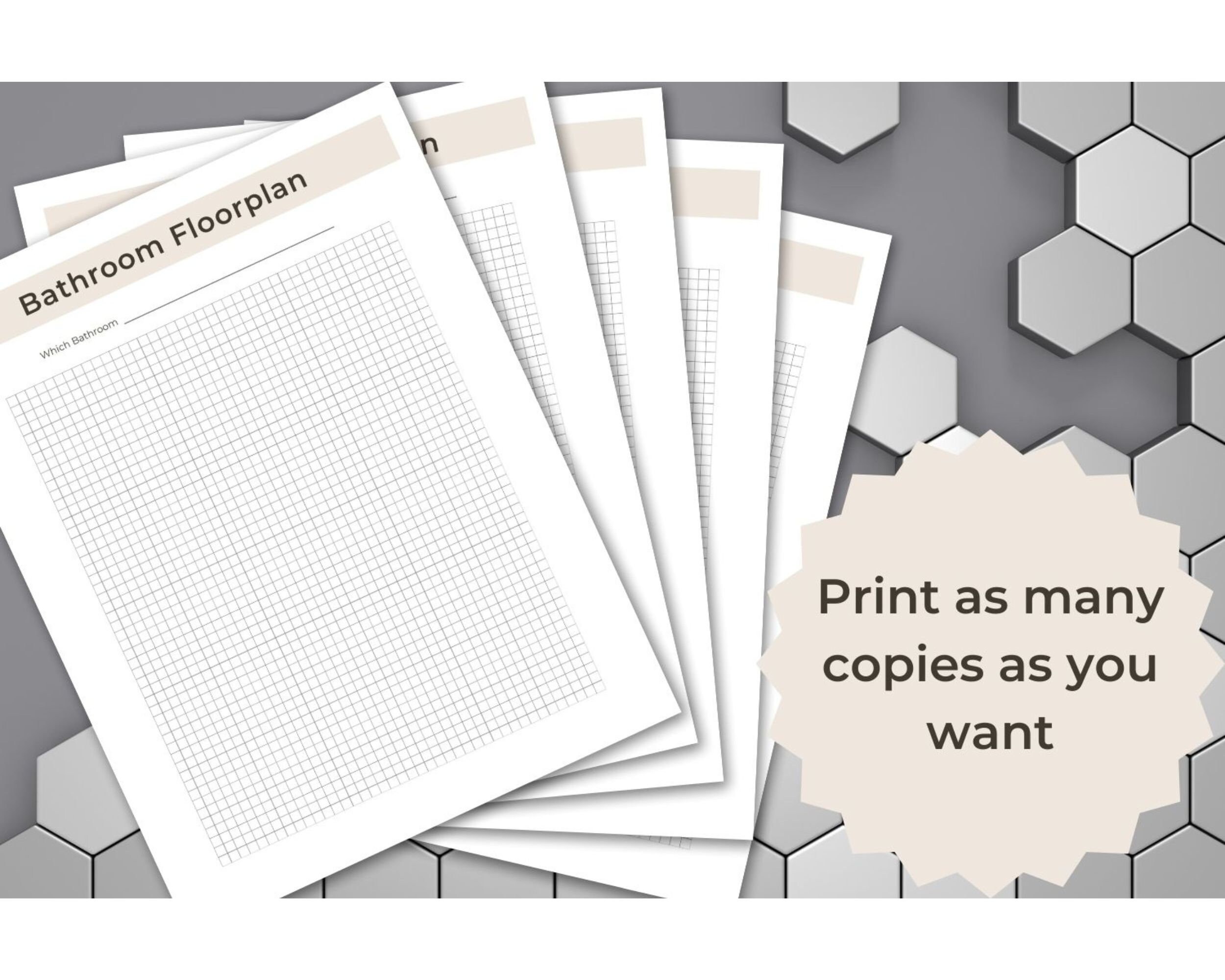 Bathroom Remodel Quickstart, Printable Remodel Budget Planner ...