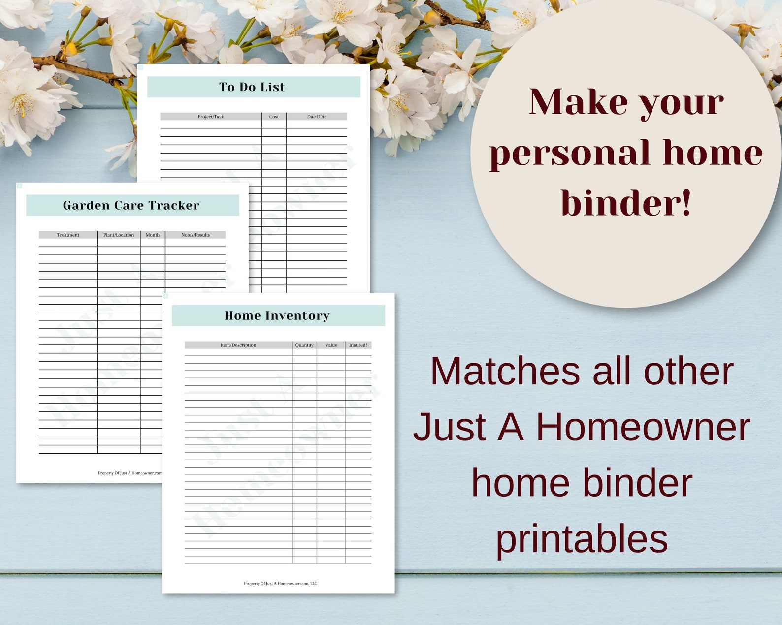 Ultimate DIY Home Binder Great for all homeowners home | Etsy