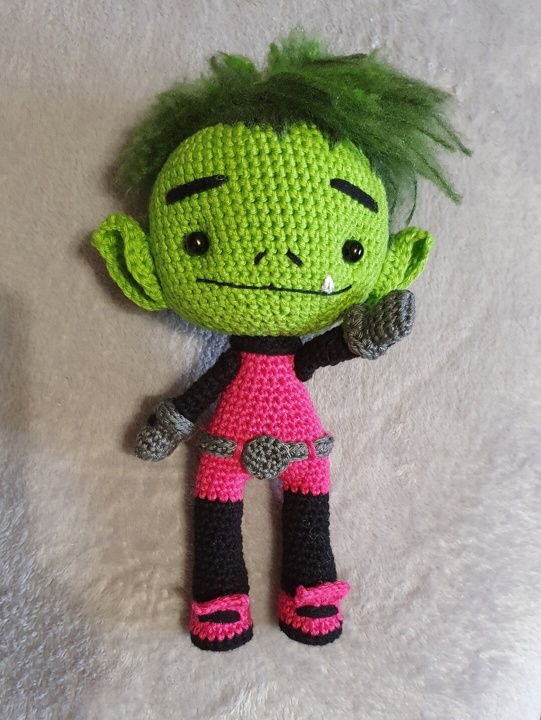 Beast Boy Amigurumi Pattern - Etsy