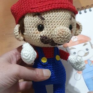 Mario (super Mario Bros.) PATTERN - Etsy