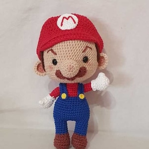 Mario (super Mario Bros.) PATTERN - Etsy