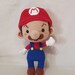 Mario (super Mario Bros.) PATTERN - Etsy