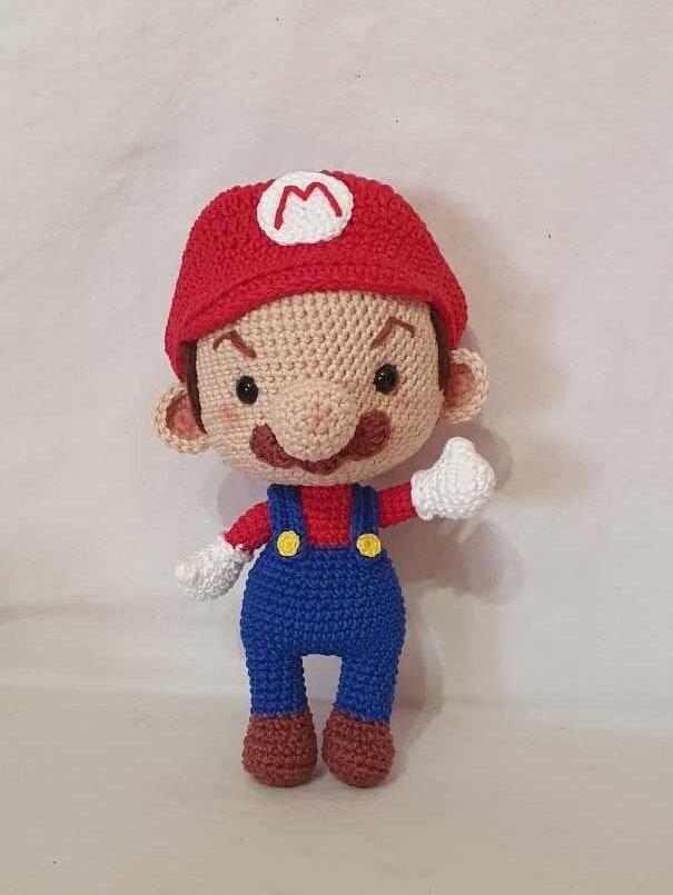 Mario (super Mario Bros.) PATTERN - Etsy
