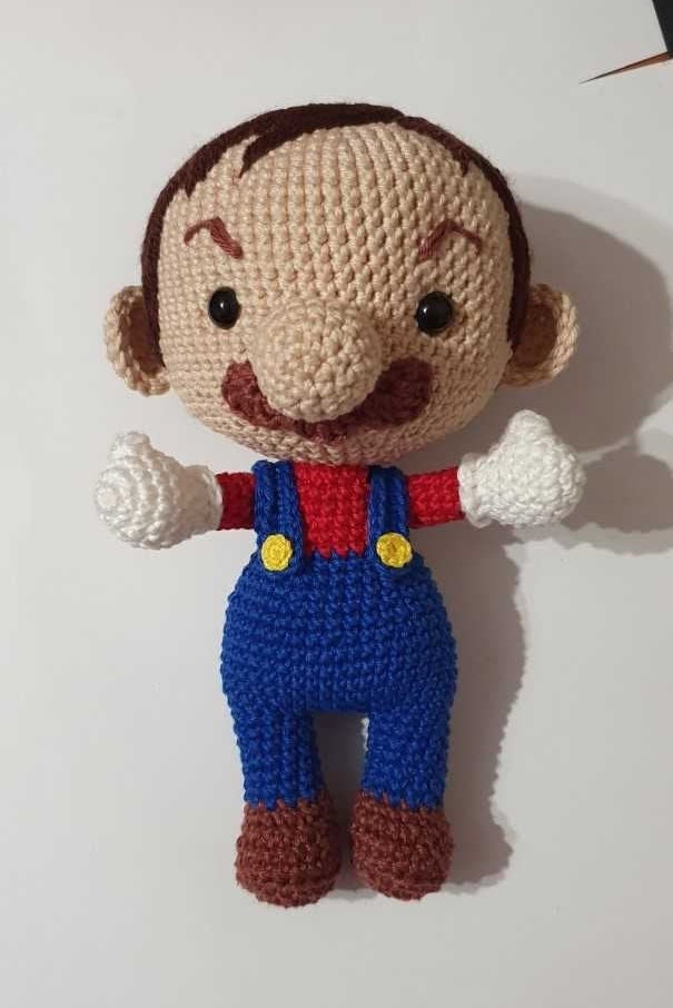 Mario (super Mario Bros.) PATTERN - Etsy