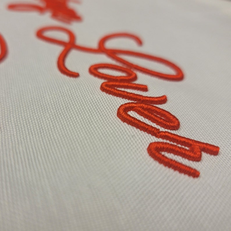 Vintage Lover 3D Puff and Satin Alphabet Bundle Cursive Embroidery Font ...