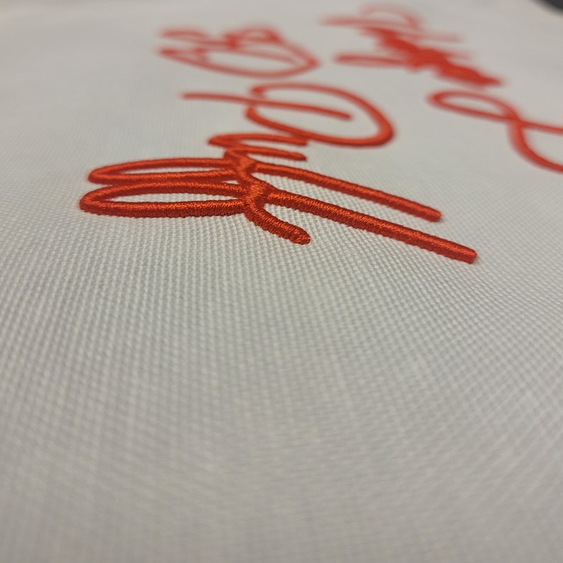 Vintage Lover 3D Puff Cursive Script Embroidery Font; 6 Sizes, BX Font ...