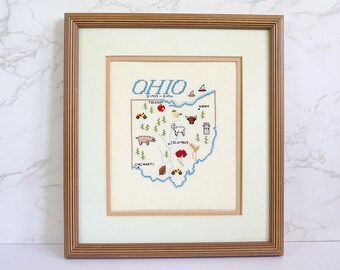 Ohio Cross Stitch - Etsy