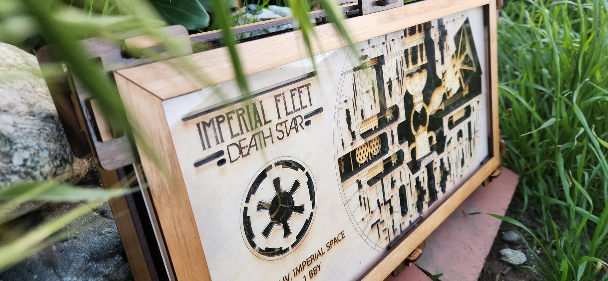 Syfy Space Station Blueprint Art Wall Hanging - Etsy