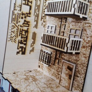 Crime Scene Book Nook DIY KIT Wood Gift - Etsy