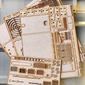 Crime Scene Book Nook , DIY KIT, Wood Gift - Etsy