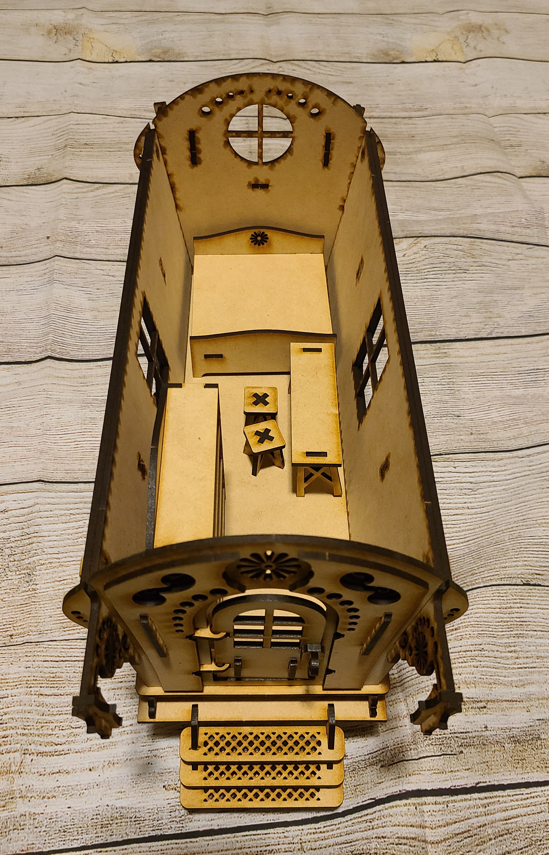 Wagon Model, Wood Model Kit, DIY — Raven's Tree