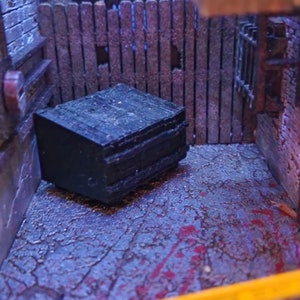 Crime Scene Book Nook , DIY KIT, Wood Gift - Etsy