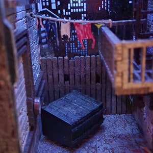 Crime Scene Book Nook , DIY KIT, Wood Gift - Etsy