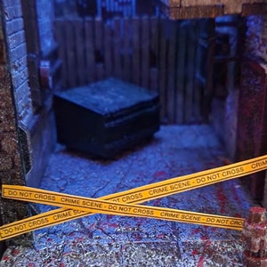 Crime Scene Book Nook , DIY KIT, Wood Gift - Etsy